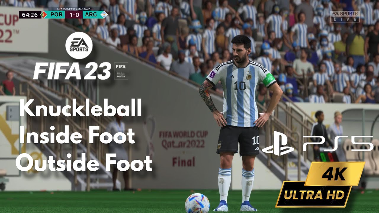 Lionel Messi Free Kick Master Class - FIFA 23 PS5 Gameplay 4k Ultra HD ...