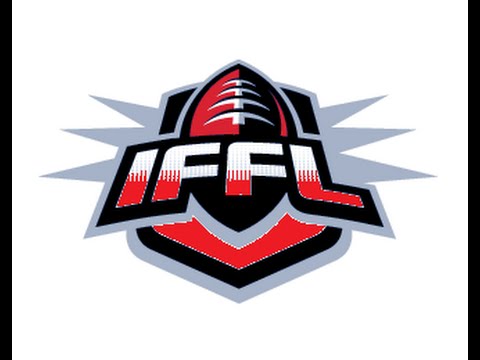 1st half IFFL - Indoor Flag Football League - YouTube