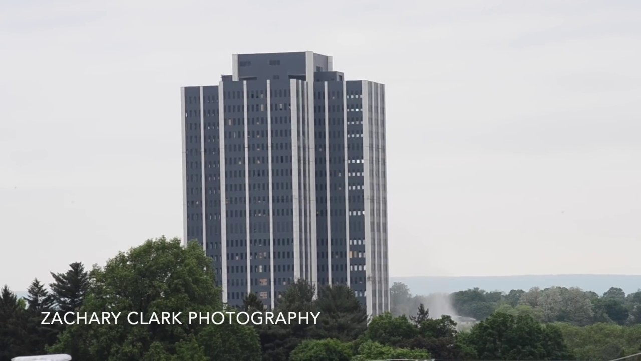 Martin Tower Implosion / demolition Bethlehem, PA May 19th 2019 - YouTube