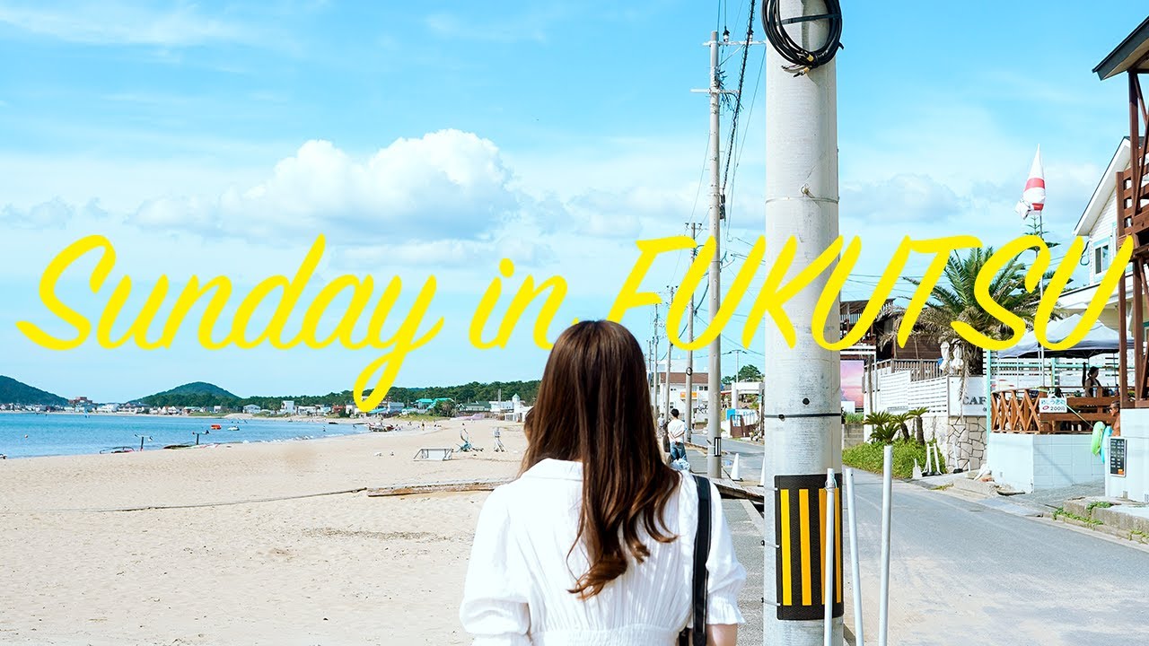 4K Vlog | Sunday in Fukutsu -The best chilled spot in Fukuoka- - YouTube