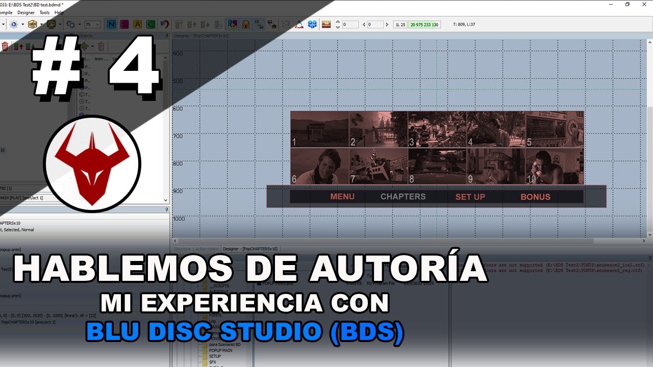 Hablemos de Autoría: Blu Disc Studio (BDS) - YouTube