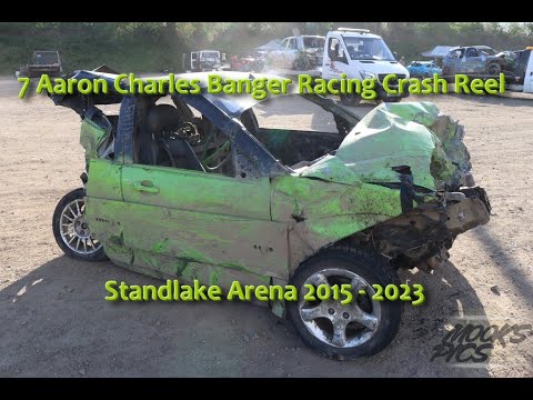 7 Aaron Charles - Banger Racing Crash Reel 2015 - 2023 - YouTube