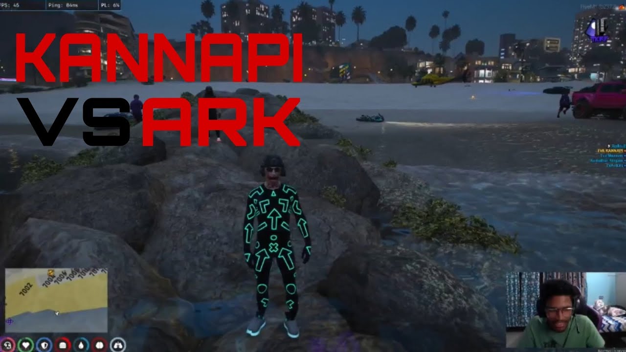 KANNAPI and ARK... കണ്ണപ്പിനെ ARK കത്തിച്.. #gta5 #roleplay #tkrp #tva ...