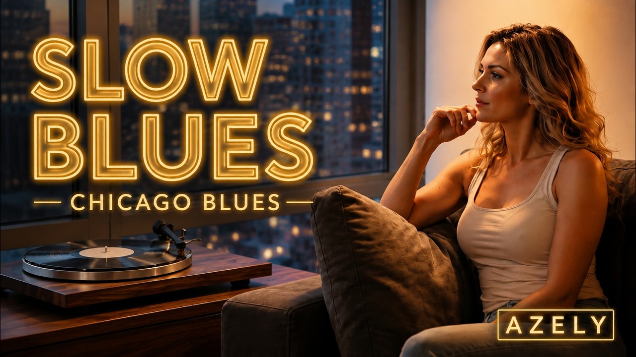 Slow Blues | Soulful Chicago Blues for Evening Relaxation #slowblues # ...
