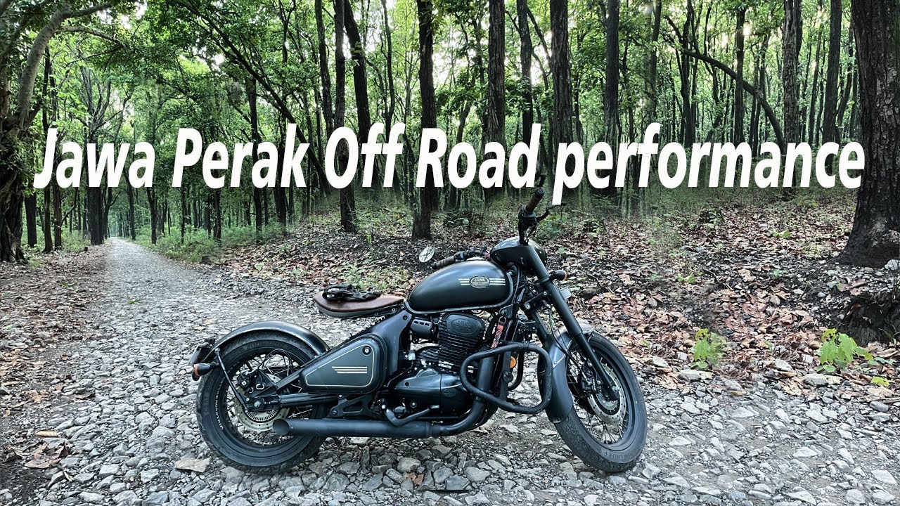 Off road performance on jawa Perak | 2024 Jawa Perak - YouTube