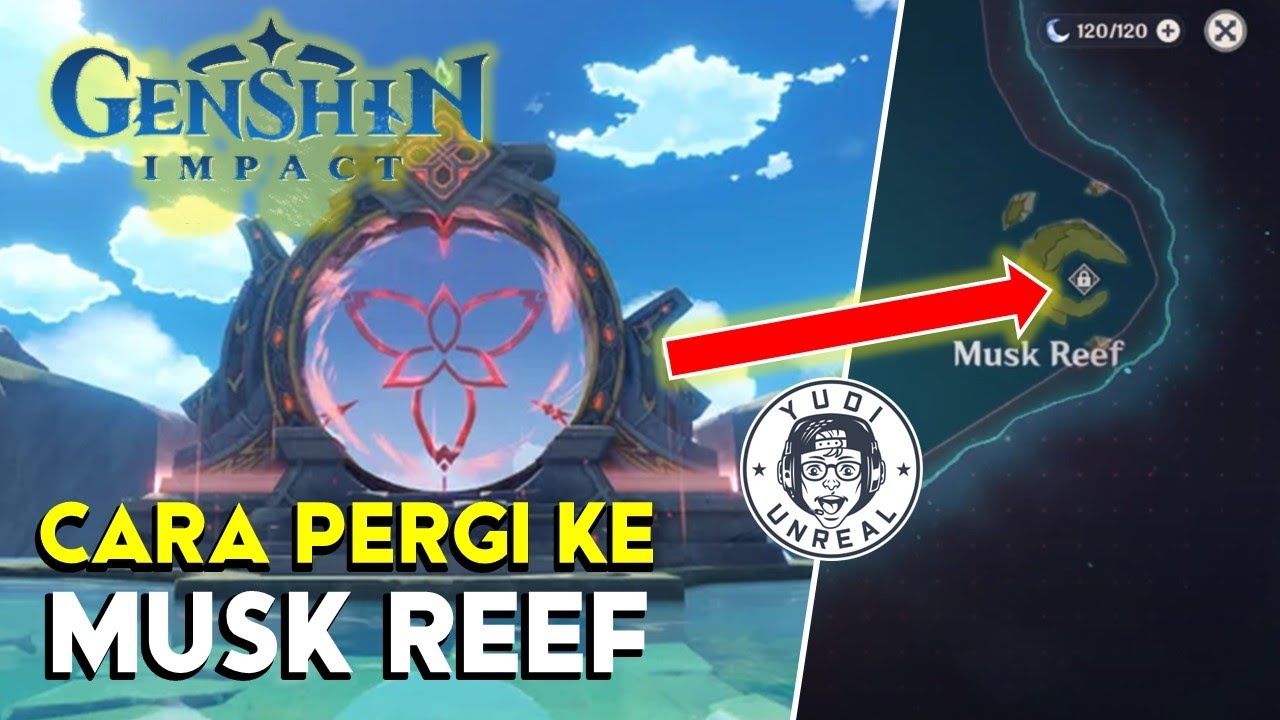 MENCOBA PERGI KE MUSK REEF! GENSHIN IMPACT INDONESIA - YouTube