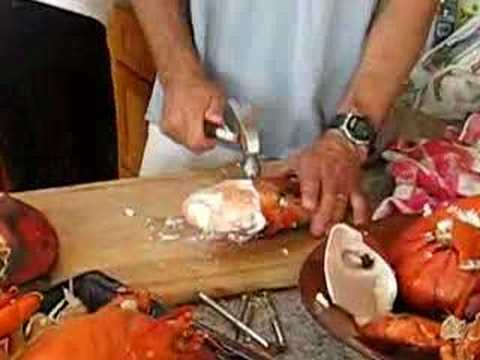 Cape Cod Lobster Feast Preparation - take 2 - YouTube