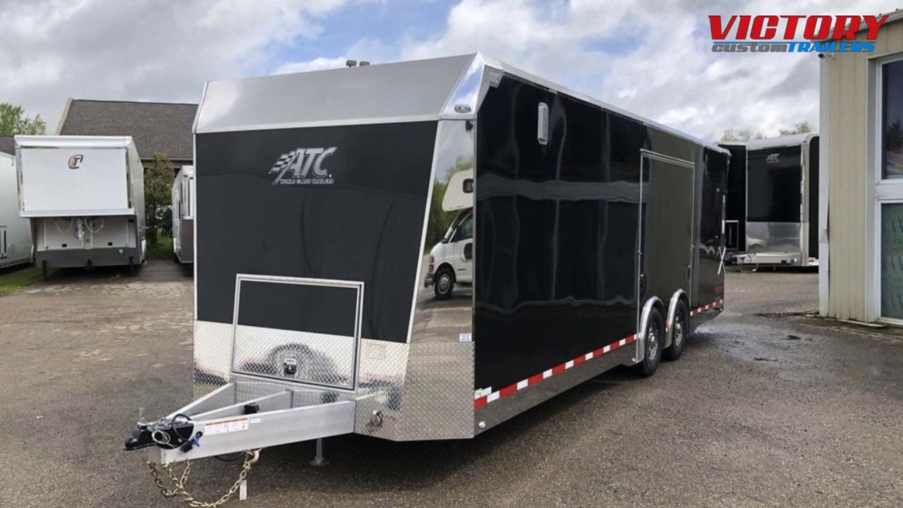 2020 ATC Trailers 26' Aluminum Race Trailer with Escape Door For Sale ...