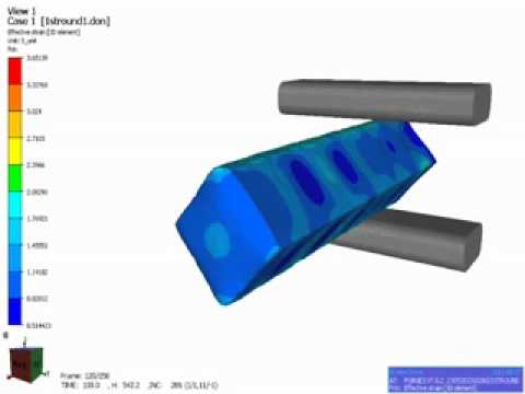 Open Die Forging Simulation.avi - YouTube