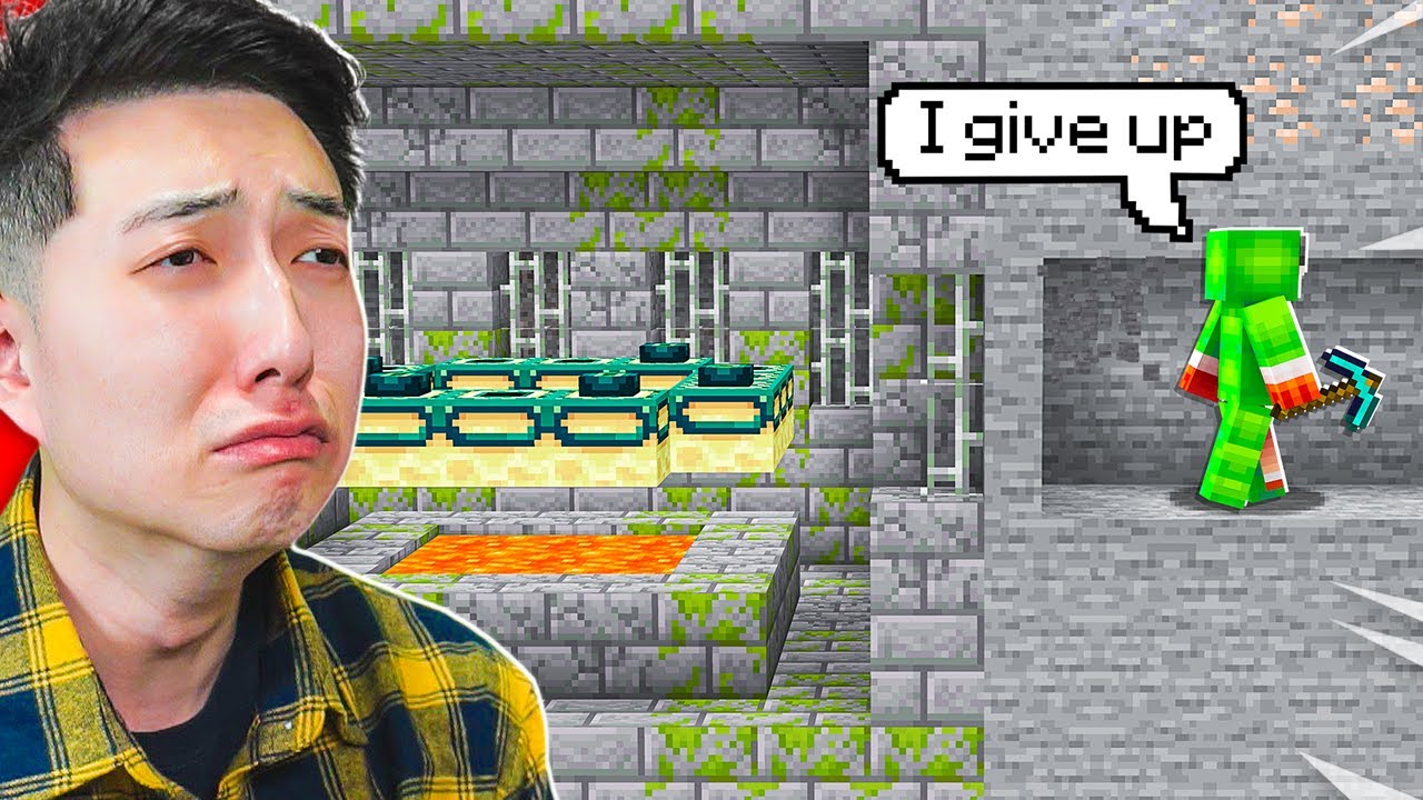 Minecraft's UNLUCKIEST Moments of ALL TIME.. *very sad* - YouTube