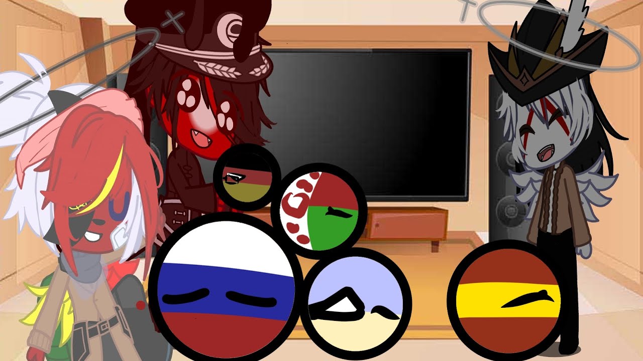 Dead countryhumans raeact to their children pt 2 - YouTube