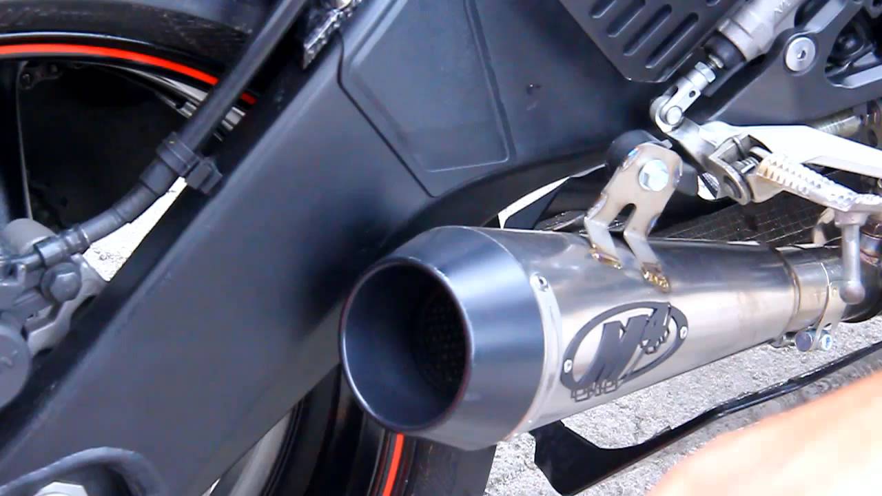 Knalpot M4 GP Titan untuk Yamaha R6 di DuniaMotor.com - YouTube