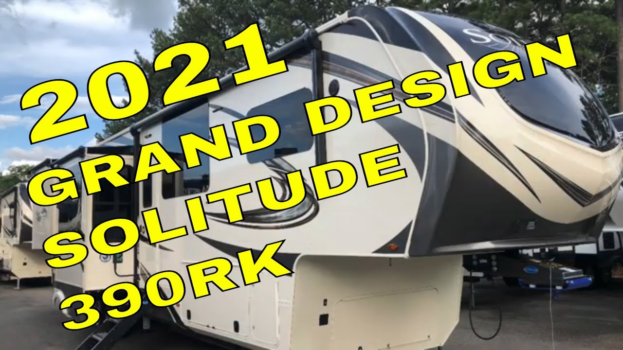 NEW 2021 GRAND DESIGN SOLITUDE 390RK 5th Wheel Rear Kitchen Dodd RV ...