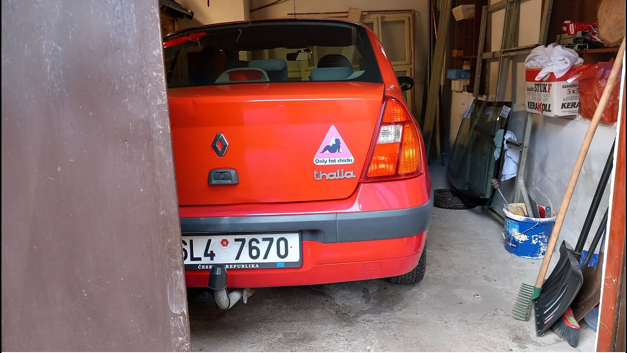 Větší oprava Renaultu Thalia 1.díl - výměna zásuvky pro tažné a ...