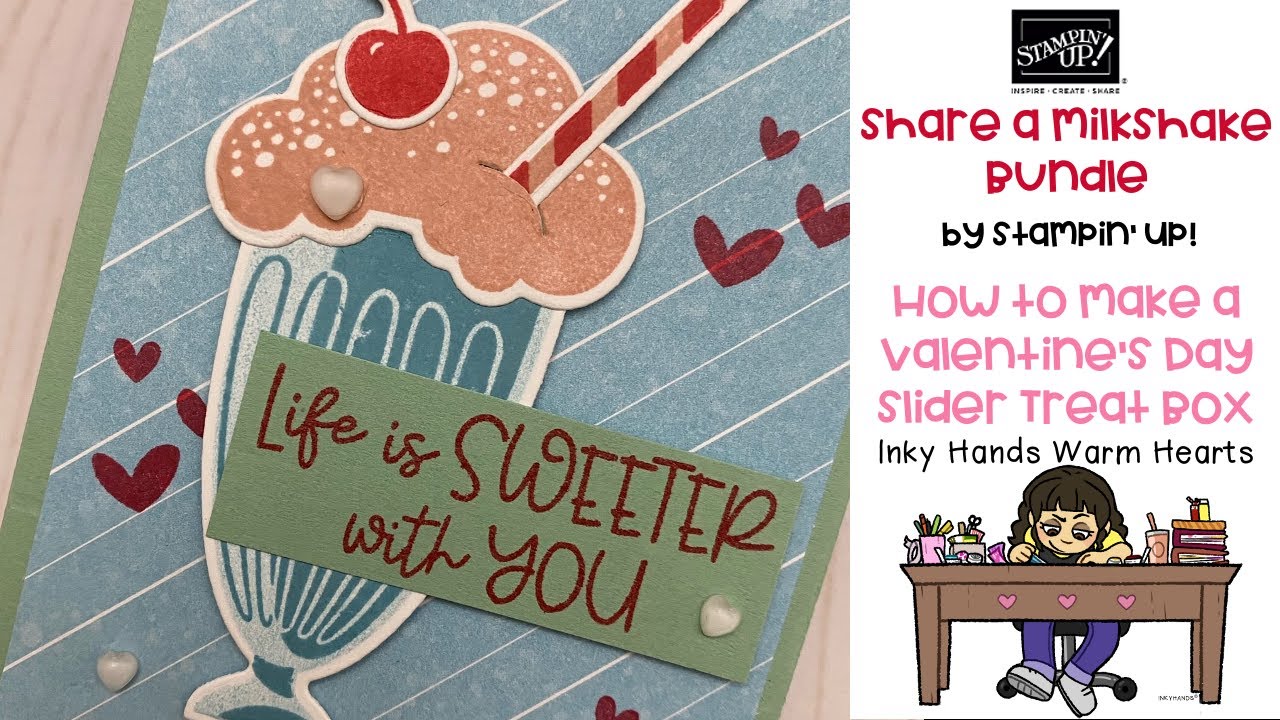 💝 How to make a Valentine’s Day Slider Treat Box-Share a Milkshake ...