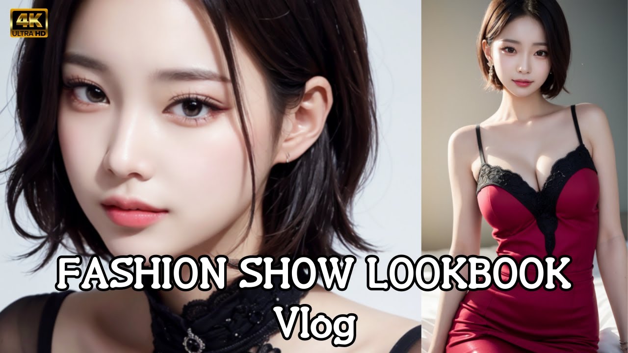 [4k Art] FASHION SHOW LOOKBOOK | VLOG | MODELS - YouTube