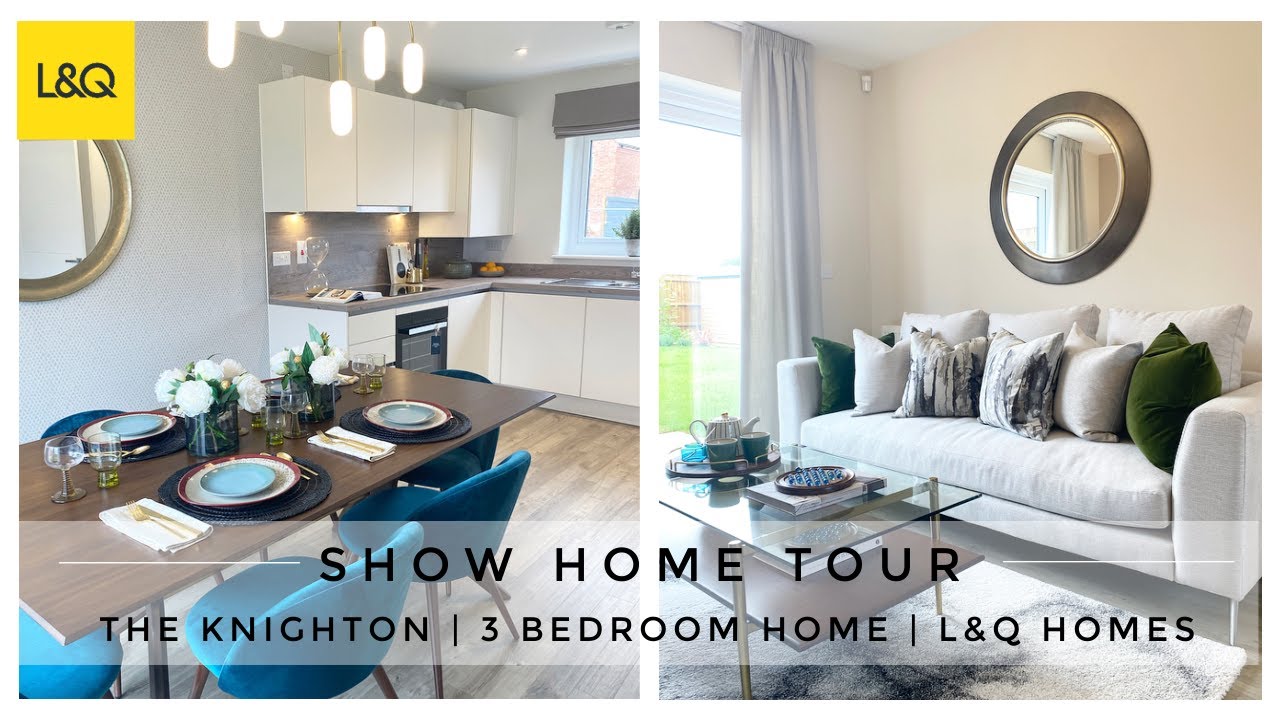 SHOW HOME TOUR | L&Q HOMES | THE KNIGHTON | House Hunting Vlog 2020 ...