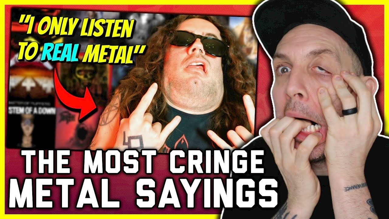Top 10 CRINGE Things Metalheads Say (reacting to Bradley Hall) - YouTube