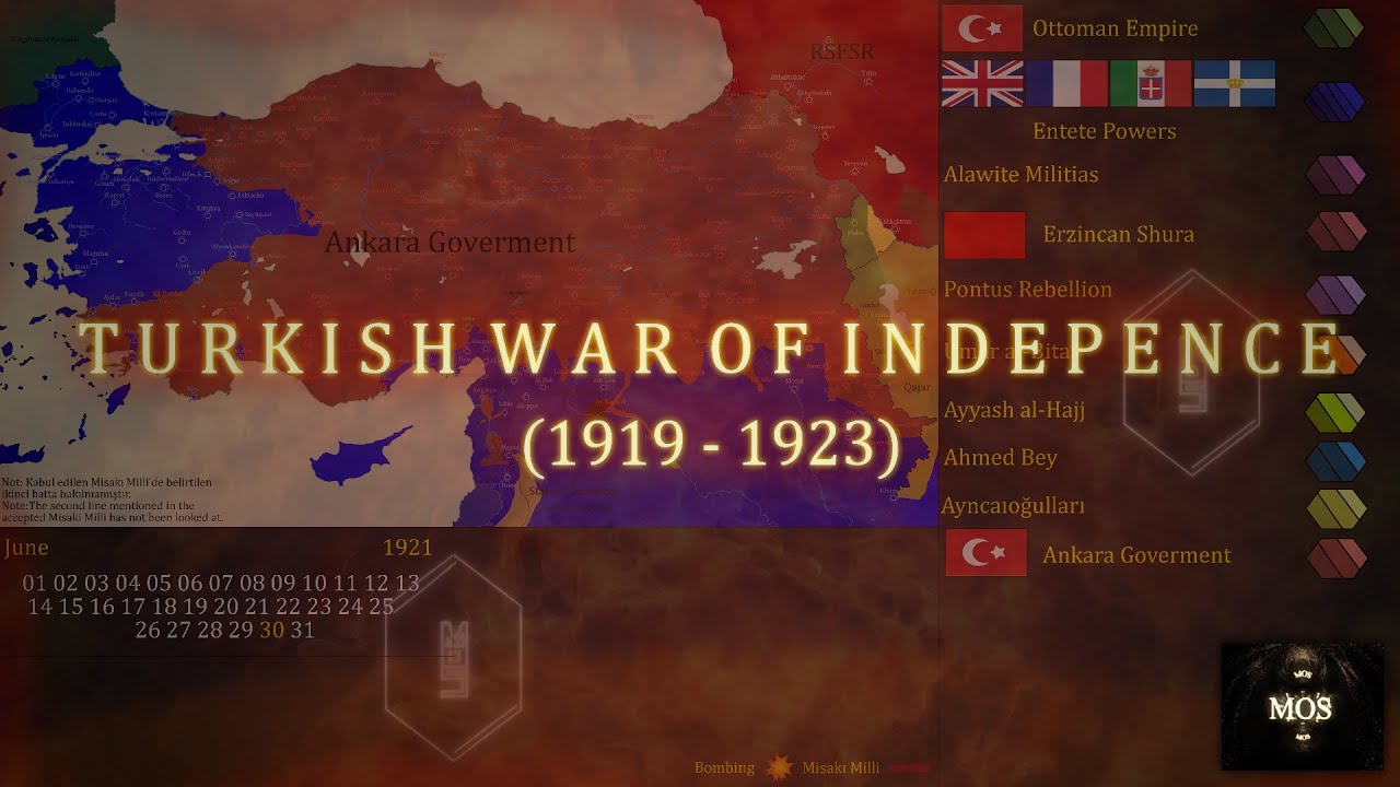 Kurtuluş Savaşı ((1918)1919-1923)/Turkish War of Independence ((1918 ...