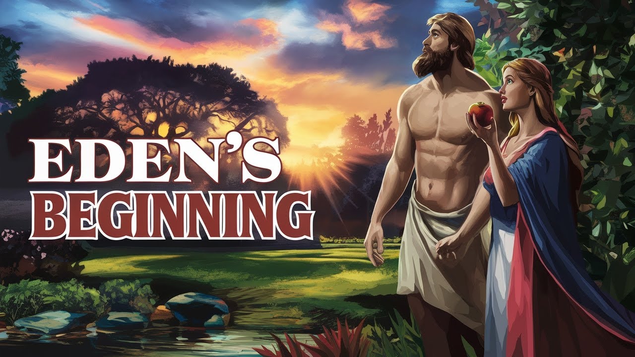 Adam & Eve in Eden: Beginning of Humanity’s Story #BibleStories # ...