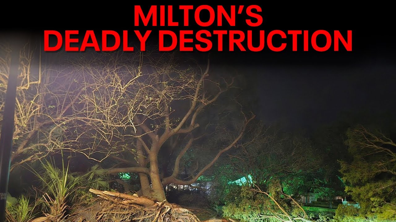 Hurricane MIlton leaves deadly trail of destruction - YouTube