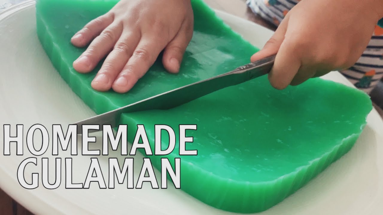 Trying Out MR. GULAMAN | Homemade Gulaman In 4 Easy Steps - YouTube