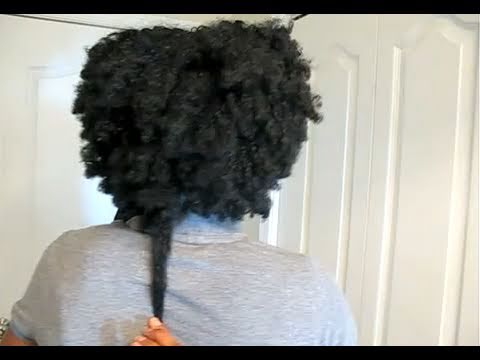 Natural Hair Length Check #1 - YouTube