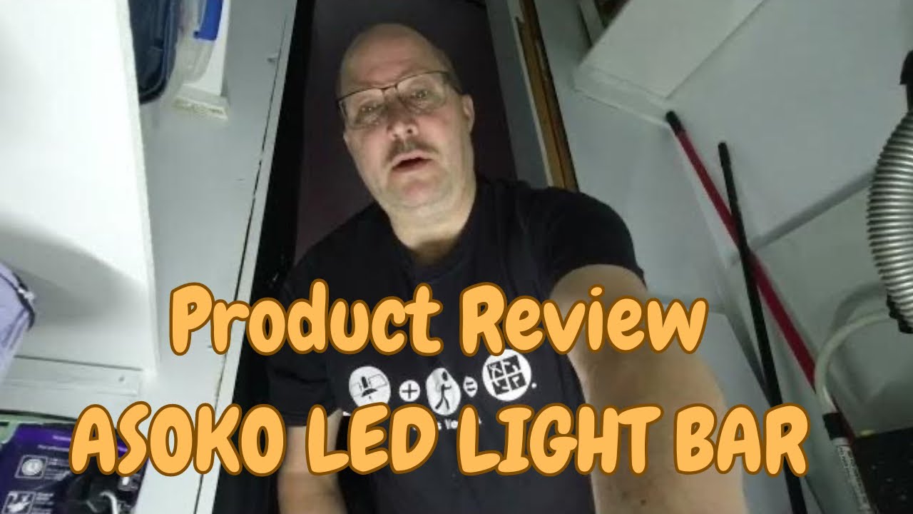 ASOKO 12 inch LED Light Bar - Cabin Closet Installation and Review # ...