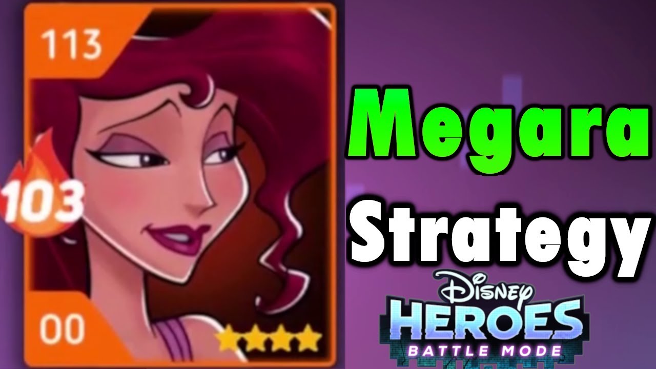 Megara Review and invasion Strategy - Disney Heroes: Battle Mode - Part ...