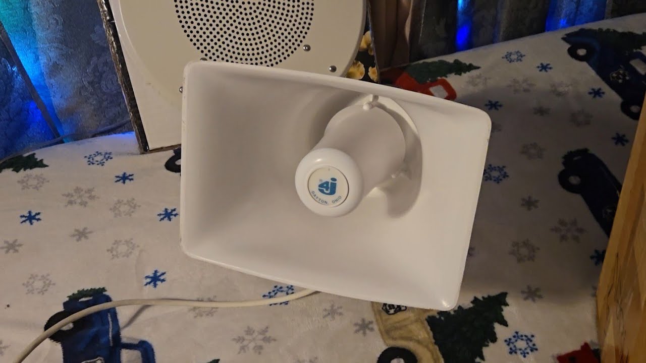 4j Talkback Horn Speaker Overview - YouTube
