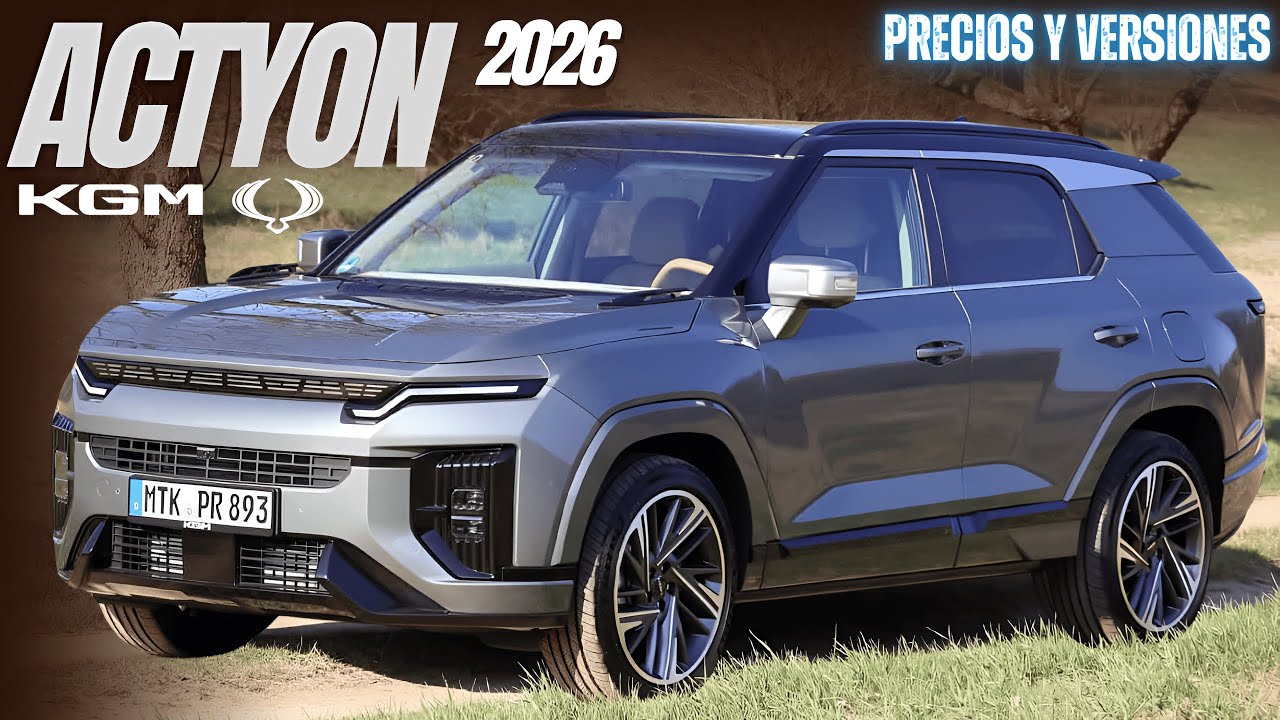 👉 Nueva KGM ACTYON 2026: diseño premium, potencia turbo y SEGURA .🚙🔥 ...