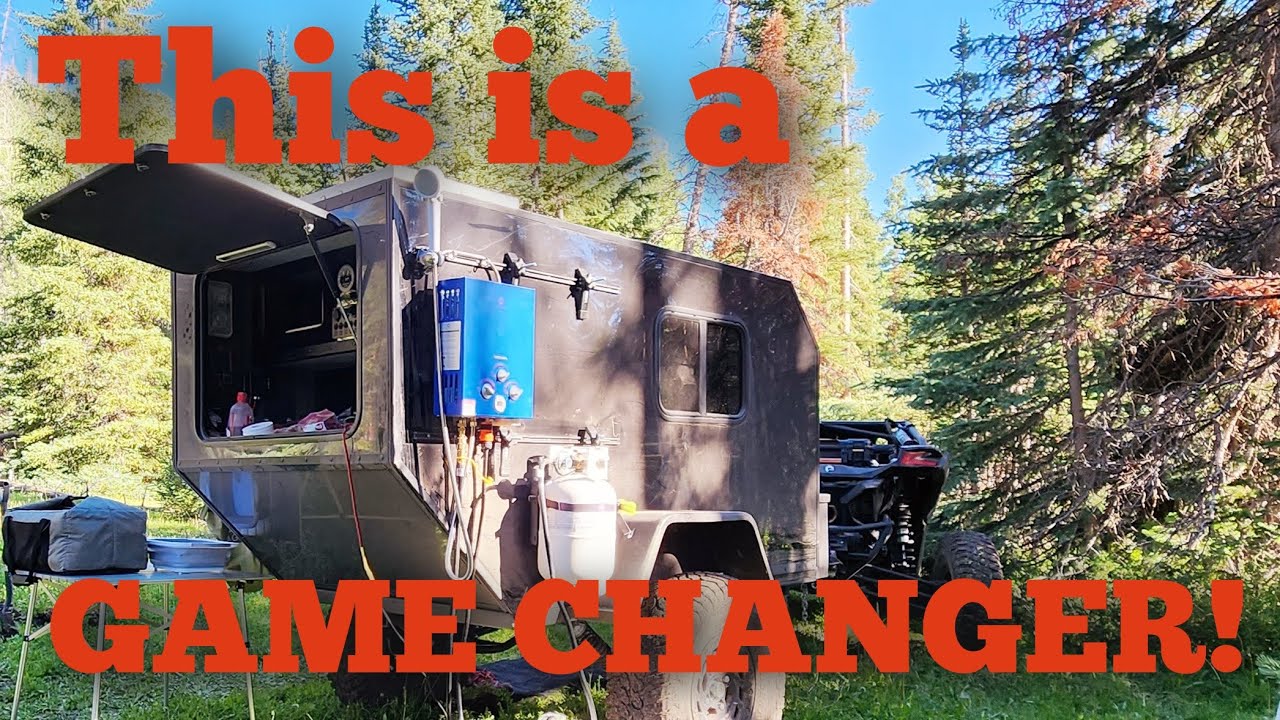 This is a game changer for the UTV camping trailer, UTV overland, off ...