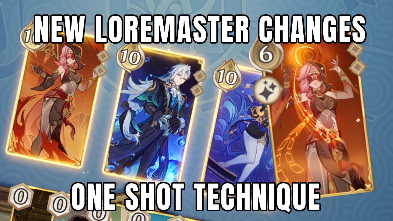 New Loremaster Changes Makes Her So Good! | Genshin TCG - YouTube
