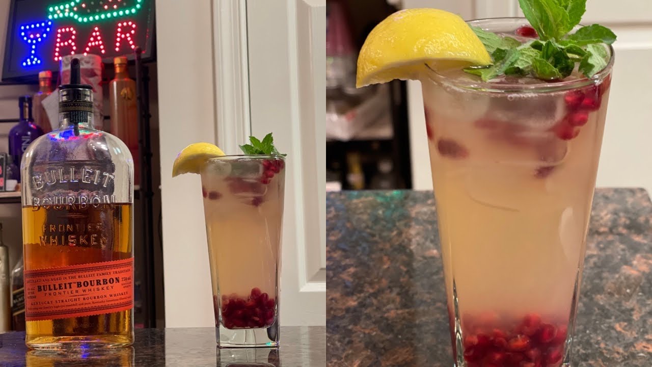 BULLEIT BOURBON POMEGRANATE LEMONADE - YouTube