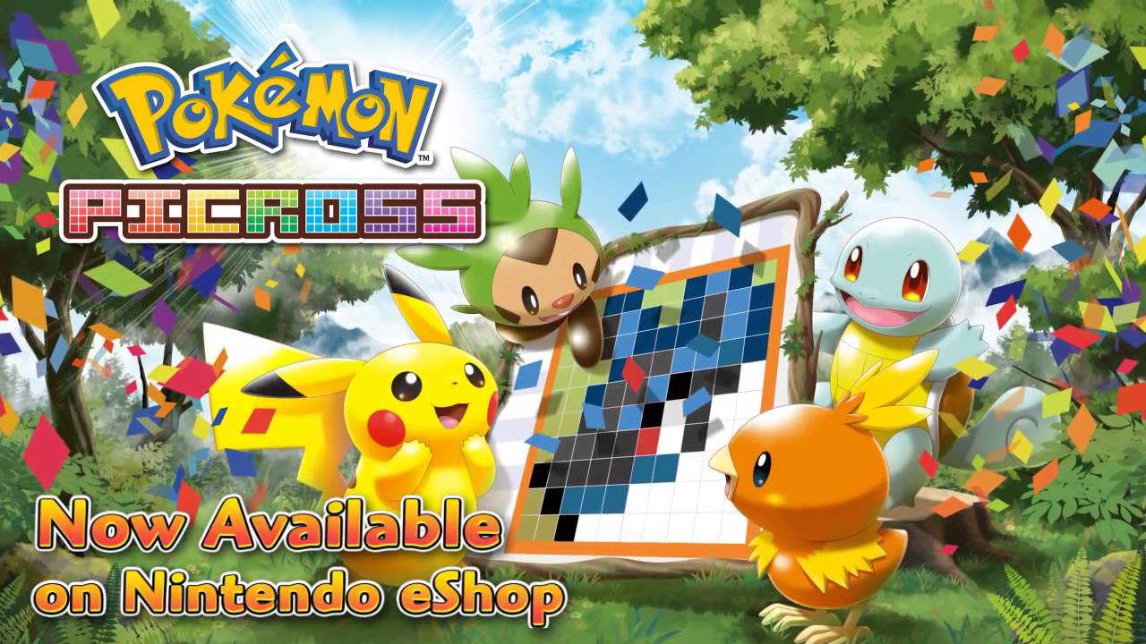 Pokemon Picross(3DS)(E) - Introduction Video(Take 1)(12-13-15) - YouTube