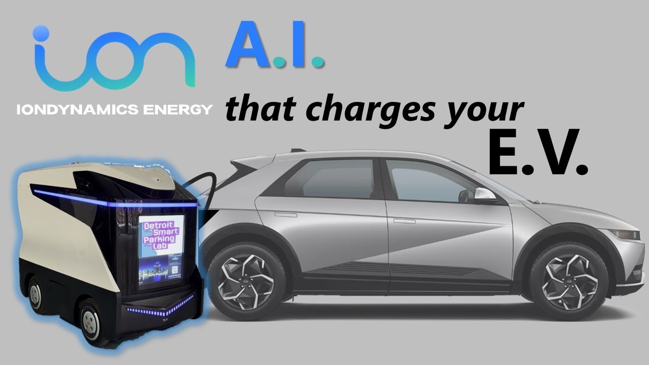 Ion Dynamics FlashBot - AI that charges your EV - YouTube