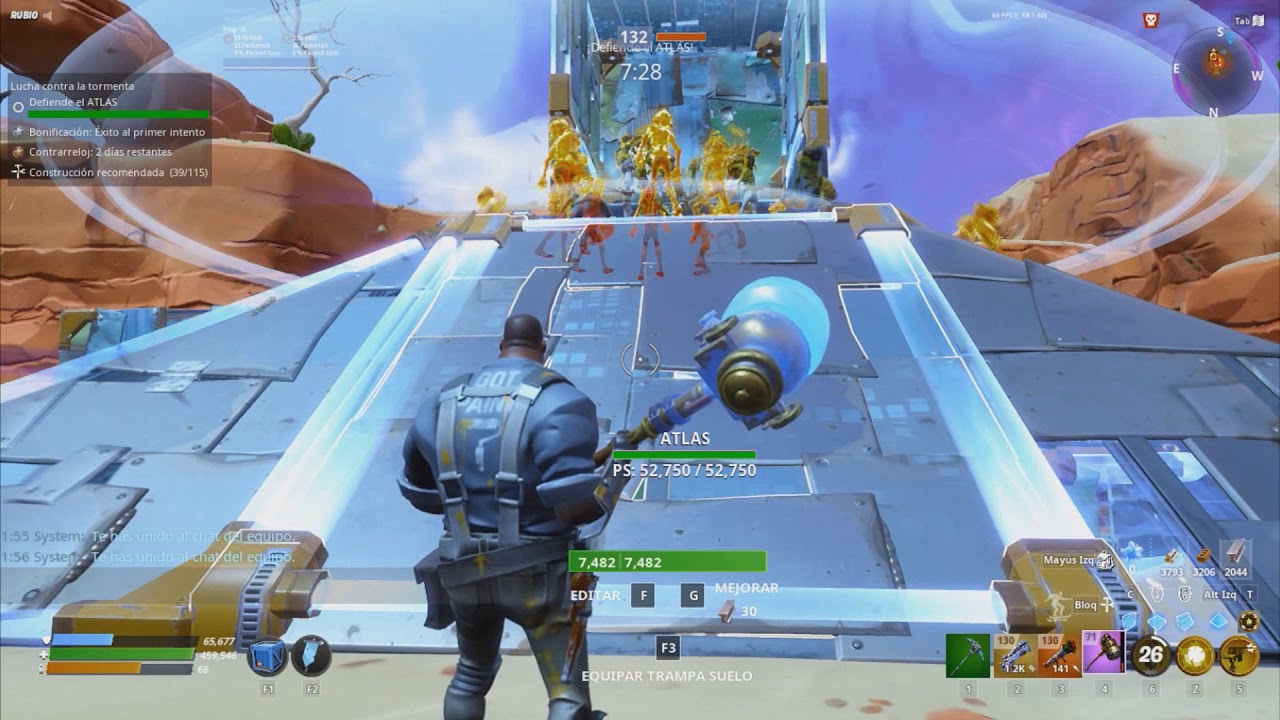 Mision de ATLAS AFK con build de KNOX - YouTube