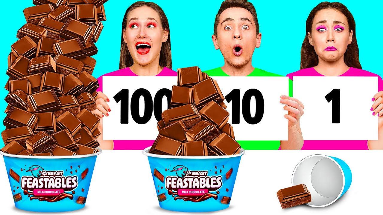 100 Layers of Food Challenge | Delicious Recipes by KaZaZa Challenge ...