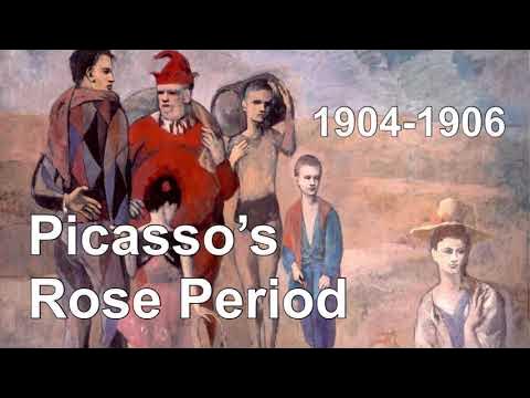 Picasso’s Rose Period - 81 paintings from 1904-1906 (with captions) [HD ...