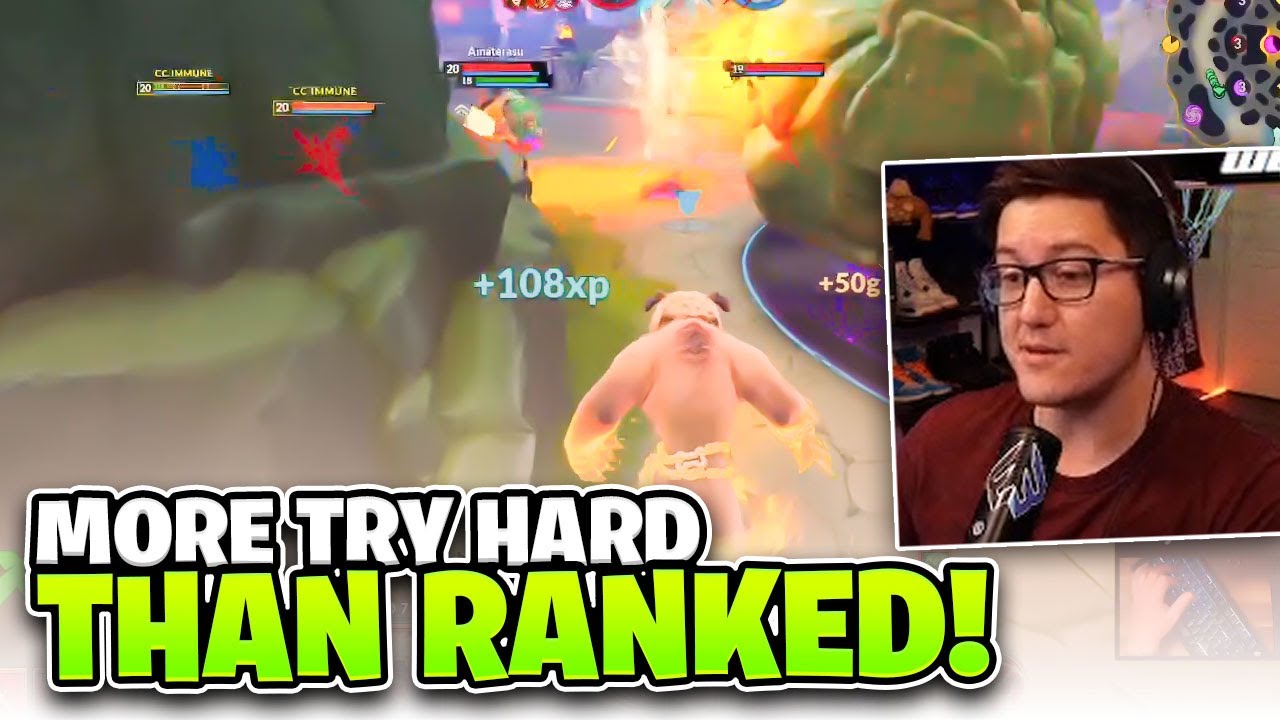 THIS GAME WAS MORE TRY HARD THAN ANY RANKED GAME I'VE PLAYED! - YouTube