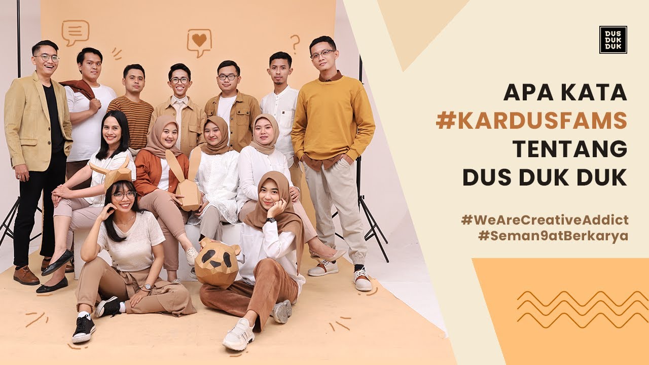 kata #KARDUSFAMS tentang DUS DUK DUK - YouTube