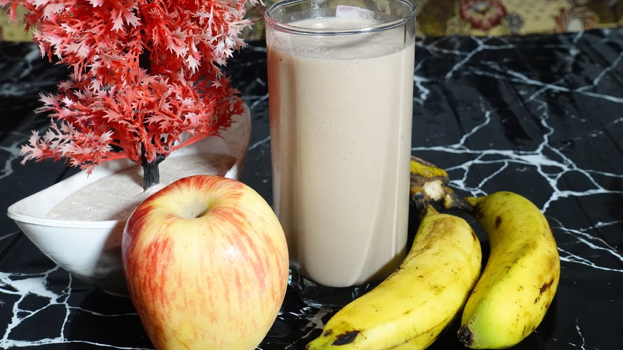 Chocolate, Apple and Banana Milk Shake |#bananashakerecipe #appleshake ...