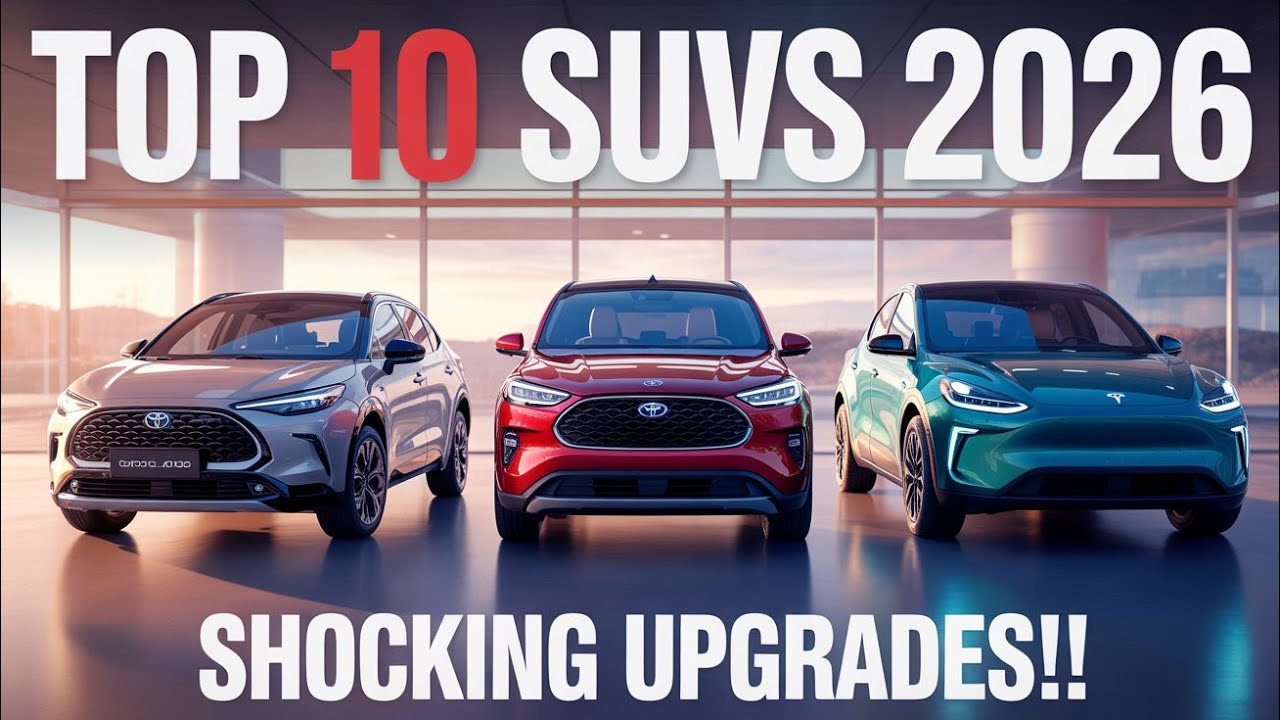 Top 10 New SUVs Coming in 2026 That Will Blow Your Mind! (Full Lineup ...