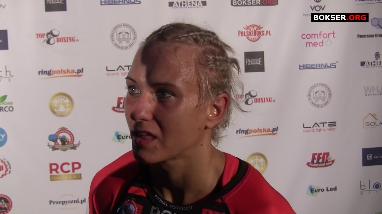 Zwycięska Dorota Norek na gali RCP2 w Poznaniu - YouTube