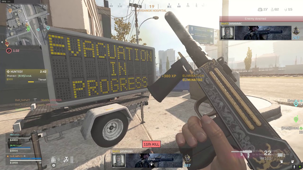 THIS IS WHAT A DIAMOND LOBBY LOOKS LIKE IN WARZONE - 32 KILLS TRIOS AUG ...