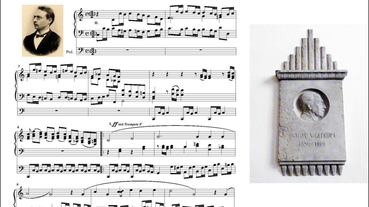 Philipp Wolfrum (1854-1919): Wachet auf, ruft uns die Stimme (aus Op.25 ...