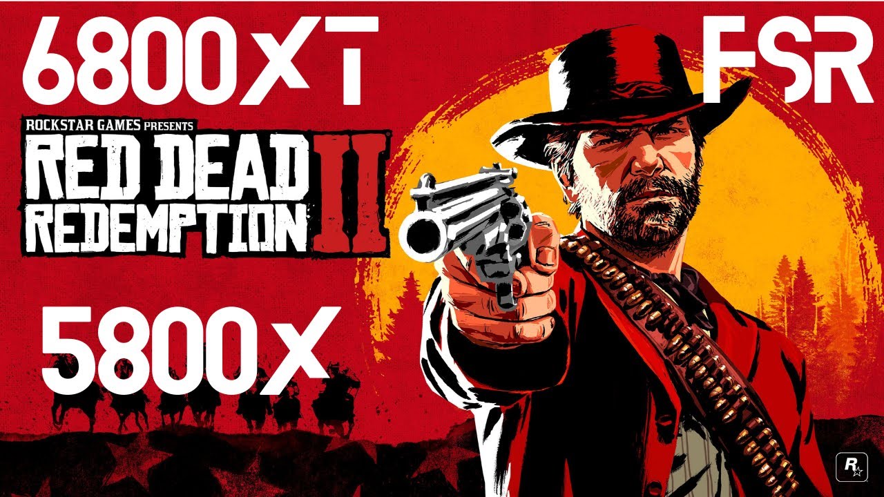 Red Dead Redemption 2 | Lossless Scaling FSR | 4K | RX 6800 XT | Ryzen ...