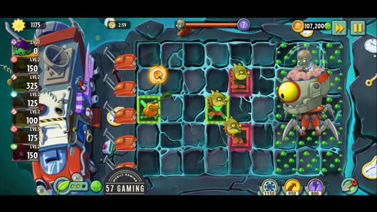 It's Hard to Defeat Dr. Zomboss in Penny's Pursuit @PlantsVsZombies 2 - YouTube