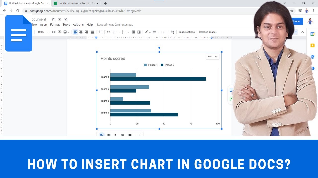 How To Insert Chart In Google Docs YouTube