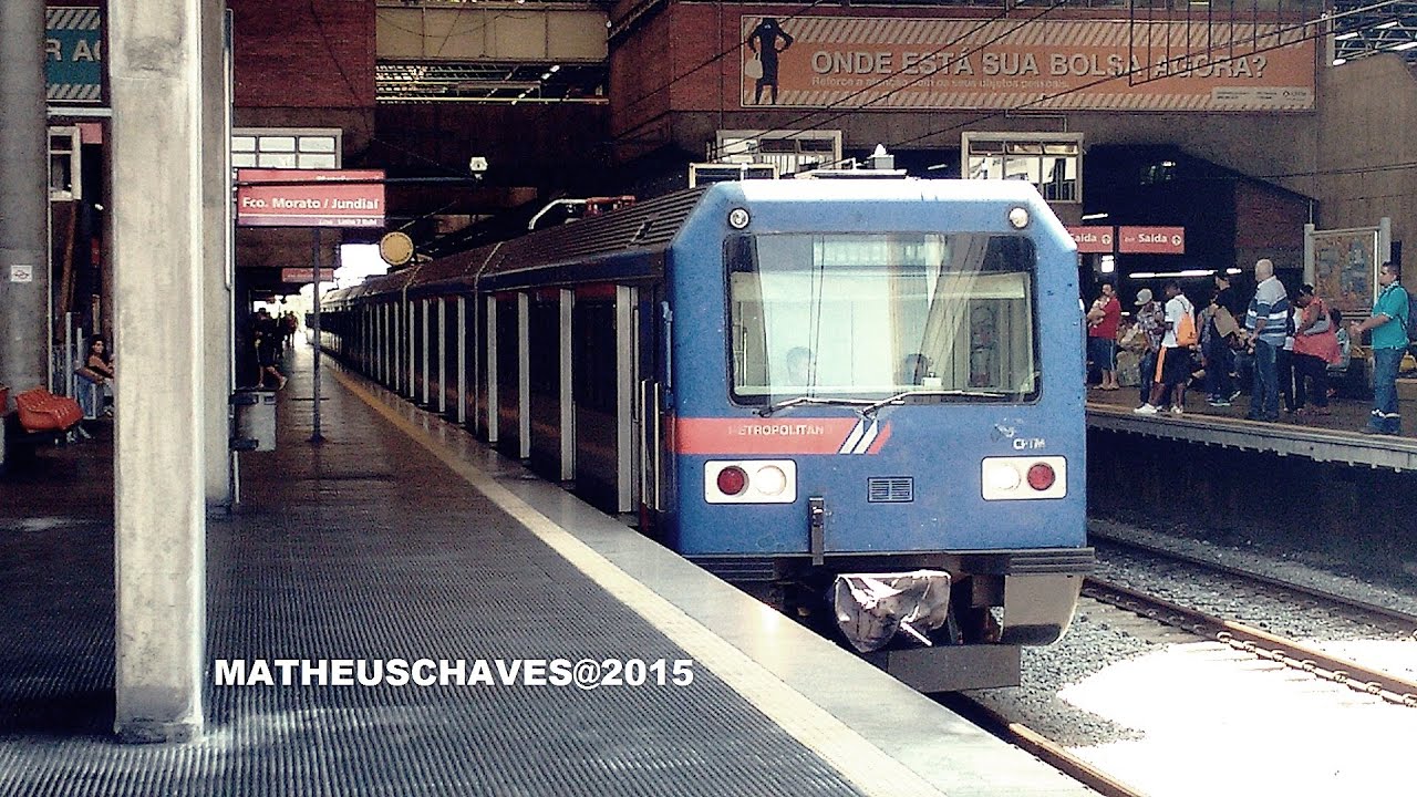 CPTM - Série 3000 e 1100 na Estação Palmeiras - Barra Funda - YouTube